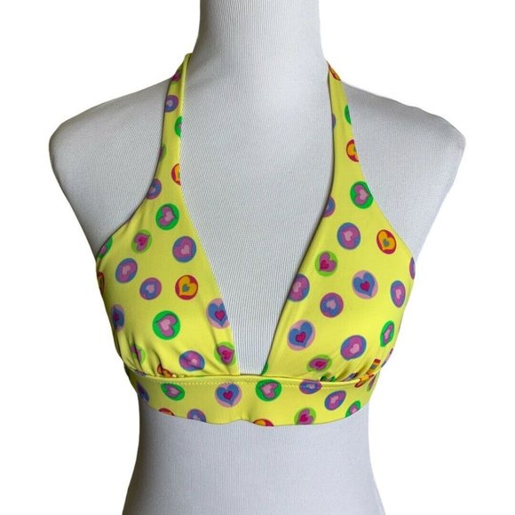 Victoria's Secret | Swim | Victorias Secret Hearts Print Triangle Swim ...